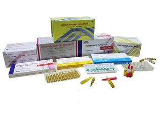 VITAMIN B COMPLEX 2ML, 3ML, 10ML GMP medicine, BP/USP/CP