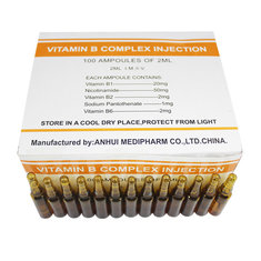 VITAMIN B COMPLEX 2ML, 3ML, 10ML GMP medicine, BP/USP