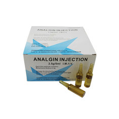 Analgin Injection  250mg/5ml 100's/box, GMP medicine, BP/USP/CP Standard