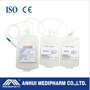 Disposable 250ml Triple Blood Collection Bags