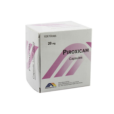 Piroxicam Capsules 20mg GMP Medicine,  BP / USP/CP  Antirheumatics Medicines