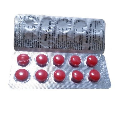Multivitamin Tablet supplement Medicines with BP/USP/CP, GMP Medicine