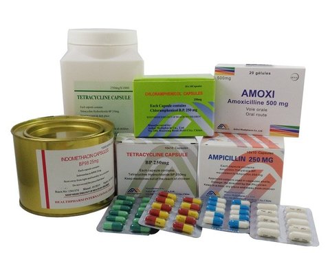 Amoxicillin Capsules  500MG BP / USP /CP Antibiotics Medicines, GMP