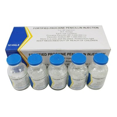 Procaine Penicillin For Injection 2mega/7ml, GMP Medicine, BP/USP/CP Standrad