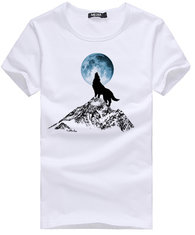 China Summer short-sleeved t-shirts men cotton half sleeve T-shirt supplier
