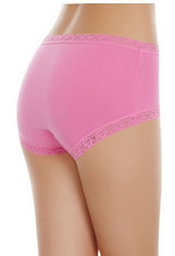 China Sexy lace pure cotton high waist pants carry buttock, waist non-trace pants supplier