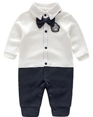 China Baby clothes spring and autumn spring little gentleman jumpsuits supplier