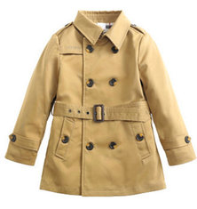 China Handsome boy jackets coat Spring and autumn high collar long type coat supplier