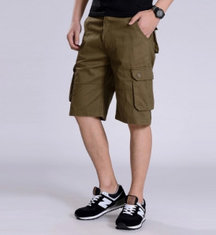 China Loose outdoor sports men shorts and straight trousers multi-pocket trousers supplier