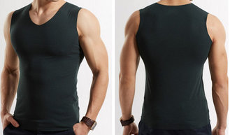 China Men's Vest Cotton Non-trace Vest the Summer Sports Tight Underwear supplier