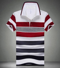 China Fashion Men's print polo t shirt OEM Mens Polo Shirts perfect quality supplier