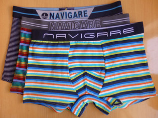 China U convex cotton underwear men's boxer, striped men's underwear, underwear of yarn-dyed, supplier