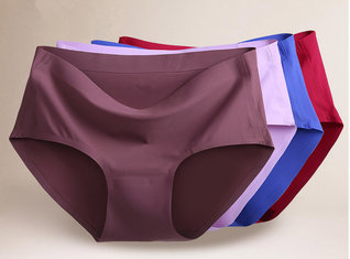 China Sexy underwear low lumbar triangle traceless large yards cotton supplier
