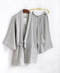 China 100% cotton pajamas for women high quality men sleepwear fashion supplier