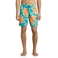 China Hot sale Octopus printing men\'s swimwear beach shorts supplier