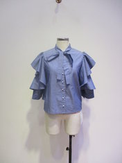 China Fashion dress high quality shirt for women supplier