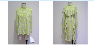 China Beautiful decorative pattern dress for women supplier