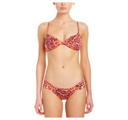China Red leopard print for women bikini high quality supplier
