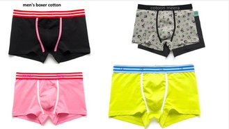 China Fashion  Boxer  Cotton Underwear for men supplier