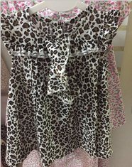 China Fashion summer print dress for 2-8year grils supplier