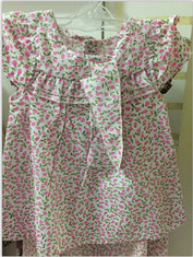 China Fashion summer print dress for 2-6year grils supplier