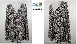 China Fashion Leopard Print  V-nice Shirt Dress supplier