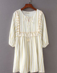 China White color fashion dirss for women supplier
