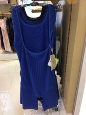 China Sexy  blue bodysuit clothes for women supplier