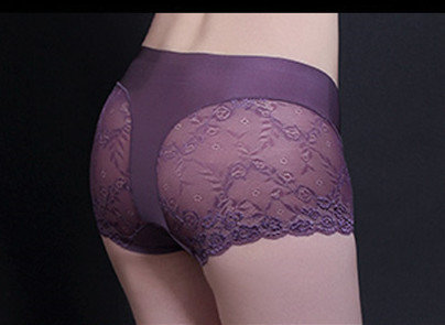 Non-trace lumbar gauze sexy female underwear in ms carry buttock lace pants supplier