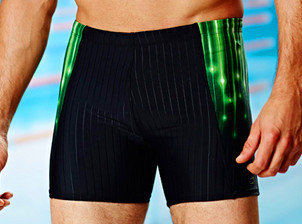 Men's boxer swimming trunks of low-rise loose plus-size fashion trunks supplier