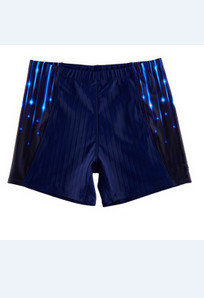 Men's boxer swimming trunks of low-rise loose plus-size fashion trunks supplier