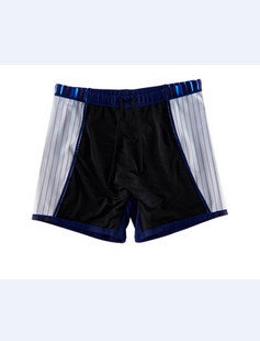Men's boxer swimming trunks of low-rise loose plus-size fashion trunks supplier