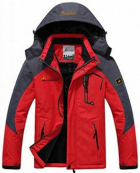 Men's Waterproof Mountain Jacket Fleece Windproof Ski Jacket supplier