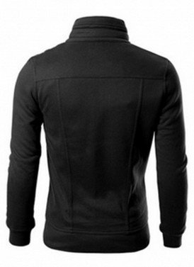Mens Highneck Zip Up Jacket fashion stripe jacket series for men supplier