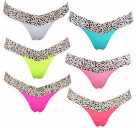 Ms Leopard Non-Trace Appeal Sexy Underwear supplier
