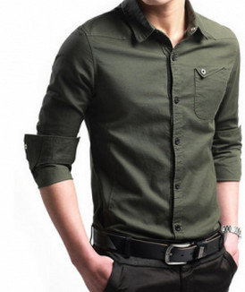 The leisure men's cultivate one's morality version of men's shirts supplier