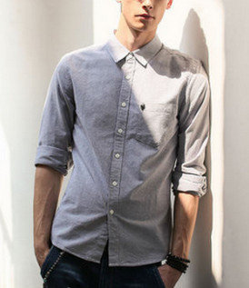 The leisure men's cultivate one's morality version of men's shirts supplier