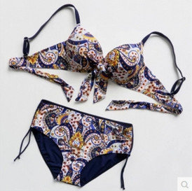 Women's Plus-size big chest C, D, E, F cup Bikini supplier