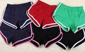 Higt quality Fitness recreation girls bag hip fashion shorts supplier