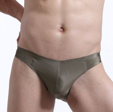 Fashion non-trace men's underwear briefs seamless stretch male sports underwear supplier
