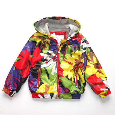 Perfect Fashion print jacket for children wear supplier