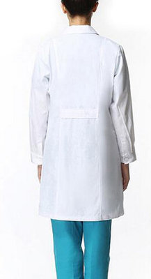 White long-sleeved doctors female nurse pharmacy overalls uniform students suit experiment supplier