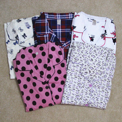 Female cotton pajamas leisurewear suit homewear for girl women supplier