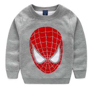 Children's sweaters children's clothing with thick round collar boy's sweater supplier