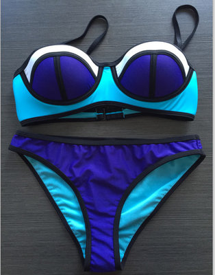 Fashion girl than base than bikini sexy swimsuit Steel bracket together hot spring bathing supplier