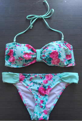 2016 Fashion bikini  bikini sexy swimsuit Steel bracket together hot spring bathing print supplier