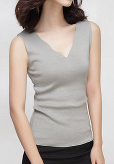Fashion girl vest women cotton sport vest higt quality supplier