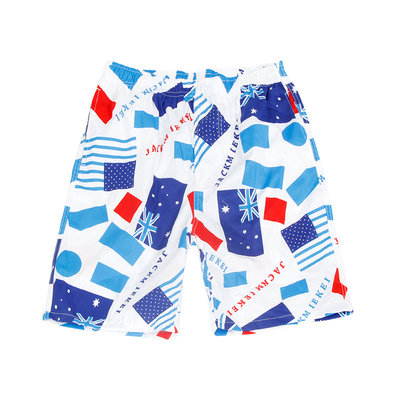 men Beach pants summer pants cotton casual flower shorts trousers in summer supplier