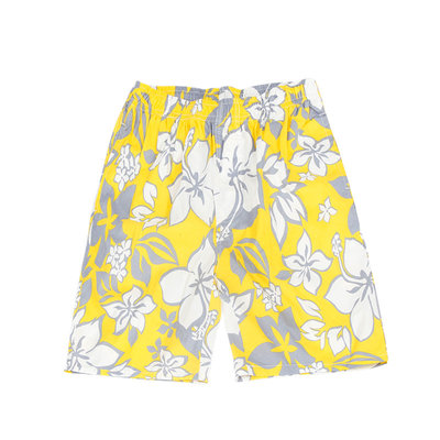 men Beach pants summer pants cotton casual flower shorts trousers in summer supplier