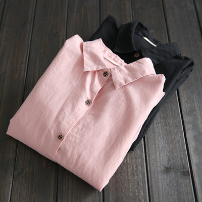 Long-sleeved shirt Female shirt new spring coat for girl women shirt supplier